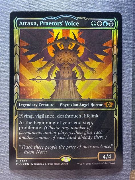 Atraxa Praetors‘ Voice Foil 0033 Multiverse Legends Kaufen Auf Ricardo