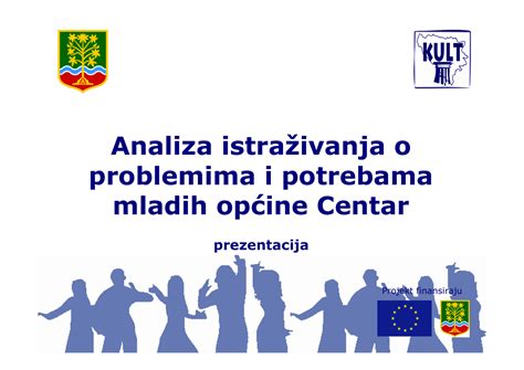 Analiza O Položaju Mladih Općine Centar Prezentacija Institut Za Razvoj Mladih Kult