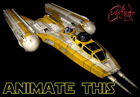 Auction Star Wars Clone Wars Custom Y Wing By Jvcustoms On Deviantart