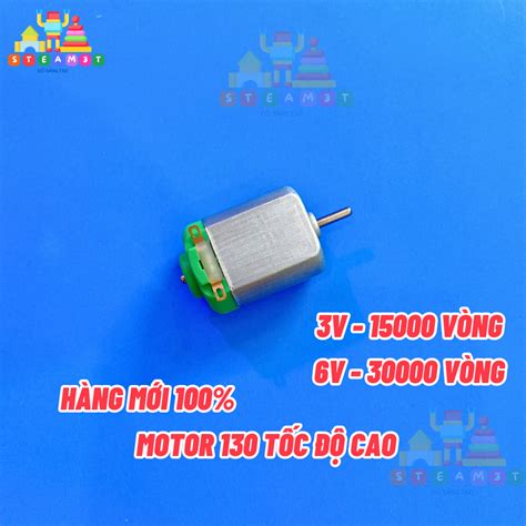 Motor Mô Tơ Mini 130 3v 6v đủ Loại đế Pin Aa Cánh Quạt Mini