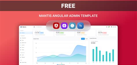 free angular admin dashboard template built with angular 18 and latest