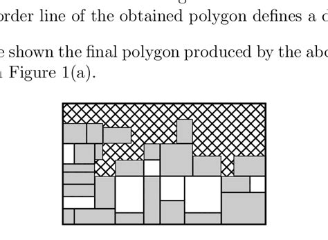 The Final Polygon Obtained By The Algorithm Is Indicated Using Cross