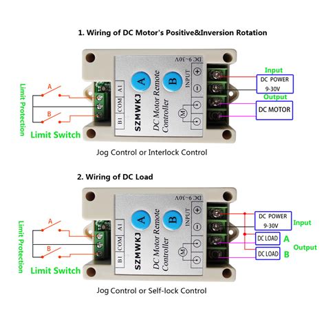 wireless motor control circuit