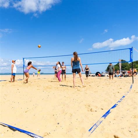 Portable Volleyball Sets Beach And Regulation Net World Sports