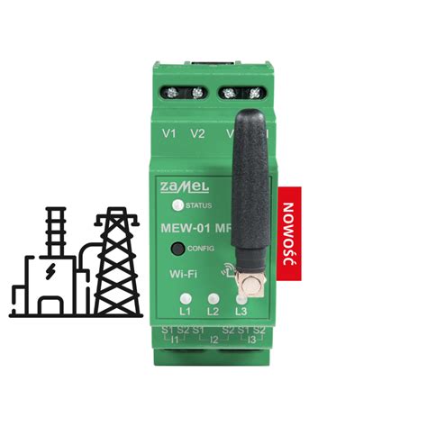 MONITOR ENERGII ELEKTRYCZNEJ WI-FI 3F+N – Supla