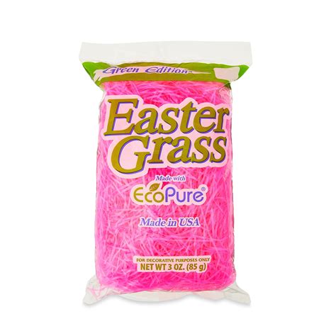 Easter Unlimited Ecopure Easter Grass Pink 3 Oz