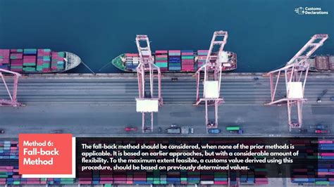 A Quick Guide To Customs Valuation Methods To Determine The Value Of Goods While Filing Customs