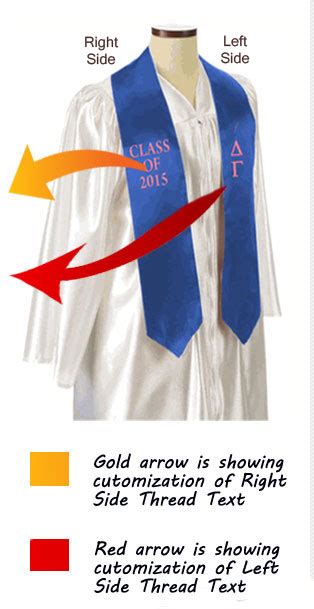 Custom Graduation Stoles And Sashes For Graduates Create Your Own