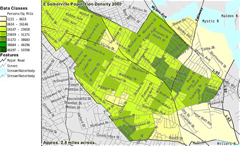 Somerville 2000 Census Data Somerville Transportation Equity Partnership