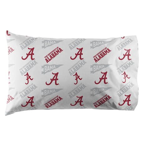 Alabama Crimson Ncaa Tide Officially Licensed Sheet Set Sweet Home