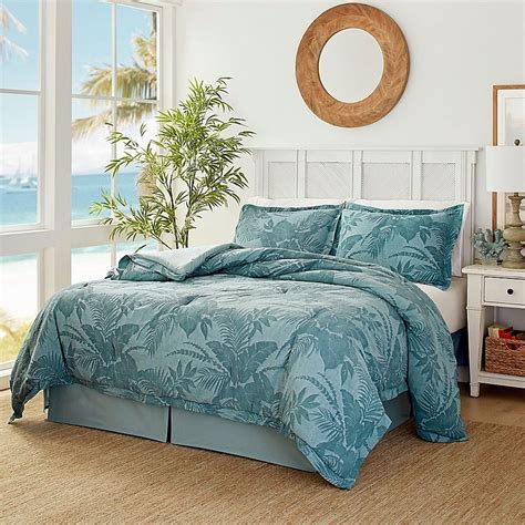 Tommy Bahama Blue Abalone Queen Comforter Set In Blue Artofit