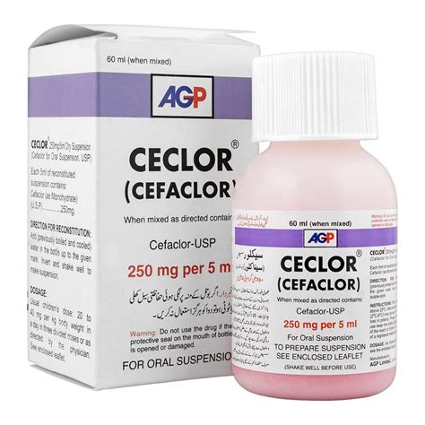 Ceclor 250mg 5ml Susp Dawa Healthcare