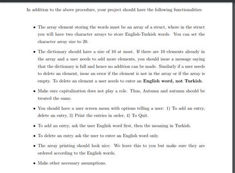 Solved Question Dictionary Implementation In This Project