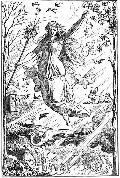 Eostre Goddess Of Dawn And Her Connections To Easter