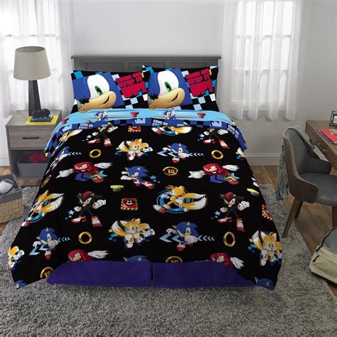 Sonic The Hedgehog Full Size Bed Sheets At Richard Montejano Blog
