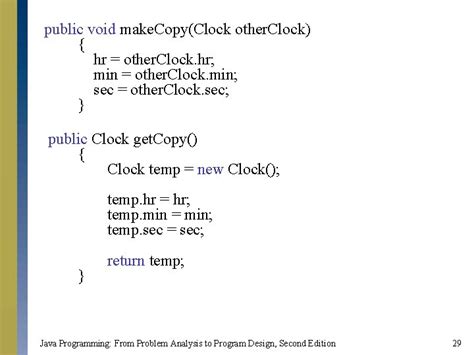 Chapter 8 Userdefined Classes And Adts Java Programming