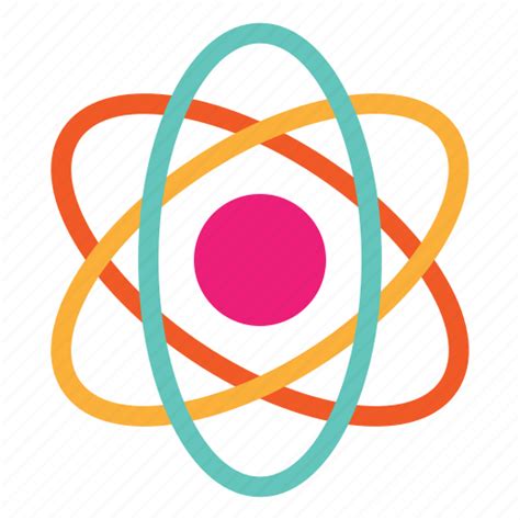 Atom Physics Business Chemistry One Hand Female Icon Download