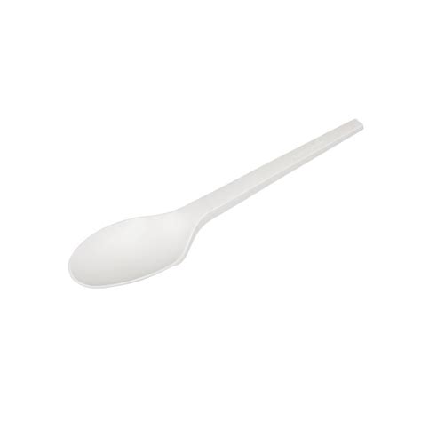 65 Cpla Biodegradable Ecofriendly Compostable Spoon Wfs Q02