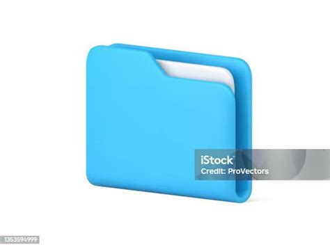 문서 저장 3d 아이콘 벡터 일러스트레이션용 파란색 폴더입니다 로고타입 아카이브 데이터 정보 파일에 대한 스톡 벡터 아트 및 기타 이미지 Istock