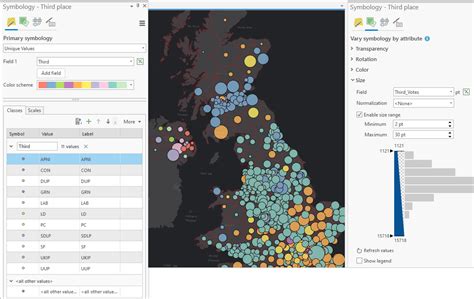 ArcGIS Pro Proportional Symbology Esri Community