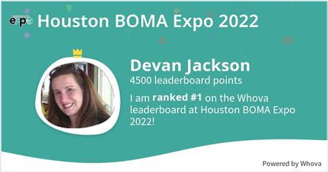Devan Jackson On Linkedin Houstonboma Bomaexpo Whova