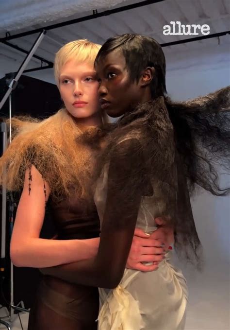 Behind The Scenes With Supermodels Alex Consani And Anok Yai Tiktok