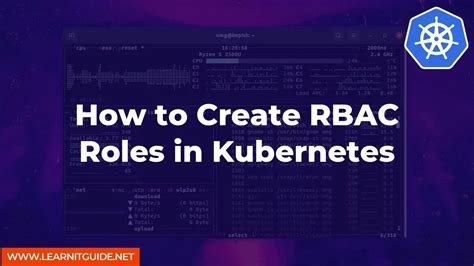 how to create rbac roles in kubernetes