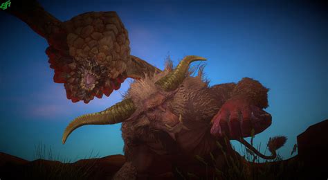 I Imagined A Turf War Between Rajang And Bazelgeuse So I Made This R