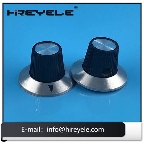 Effect Pedal Turning Knobs With Chrome Cap