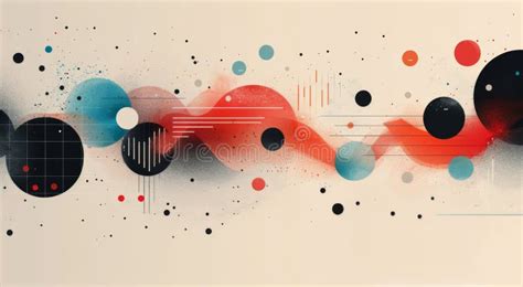 Abstract Digital Art With Geometric Shapes And Vibrant Colors Stock Image Image Of Smooth