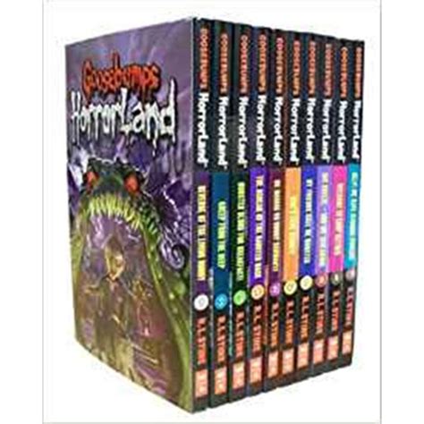 Goosebumps Horrorland Series 10 Books Collection Set Without Box By Rl