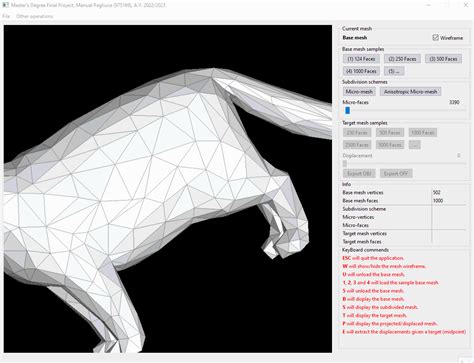 Efficient Representations Of High‑resolution Polygonal Surfaces Adding