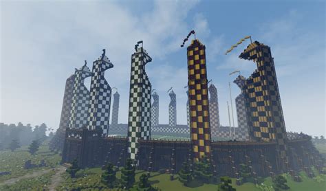 Harry Potter Poudlard Hogwarts Map Minecraft Minecraft Fr