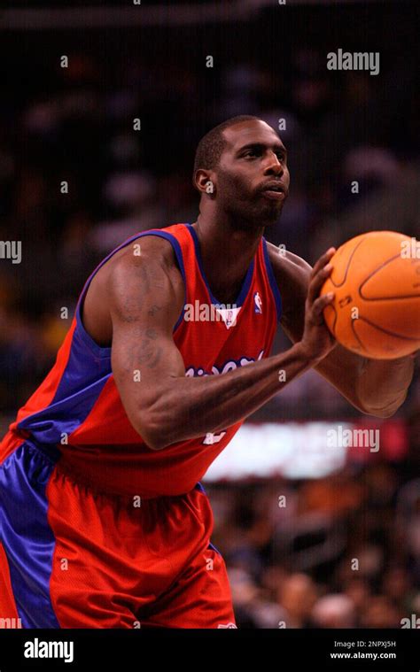 Los Angeles Clippers Forward Tim Thomas 2 Makes A Move With The