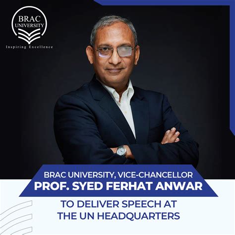 Brac 𝐁𝐑𝐀𝐂 𝐔𝐧𝐢𝐯𝐞𝐫𝐬𝐢𝐭𝐲 𝐕𝐂 𝐭𝐨 𝐀𝐝𝐝𝐫𝐞𝐬𝐬 𝐔𝐍 𝐅𝐨𝐫𝐮𝐦 𝐨𝐧 𝐇𝐢𝐠𝐡𝐞𝐫 𝐄𝐝𝐮𝐜𝐚𝐭𝐢𝐨𝐧𝐬 𝐑𝐨𝐥𝐞 𝐢𝐧 𝐒𝐨𝐜𝐢𝐚𝐥 𝐈𝐦𝐩𝐚𝐜𝐭 Brac