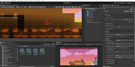 universal rp 2d android not working unity engine unity discussions