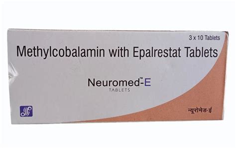 Methylcobalamin Epalrestat Tablets 50 Mg At ₹ 1480box In Panchkula