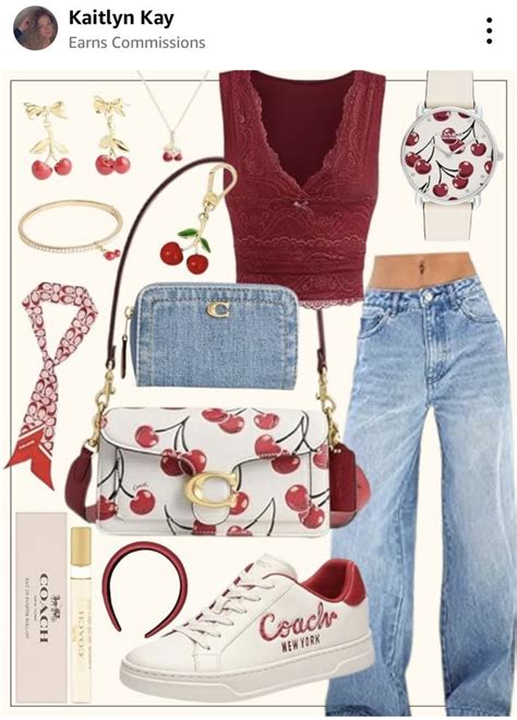 Cutest Coach Outfit Coach Outfits Cherry Outfit Outfits