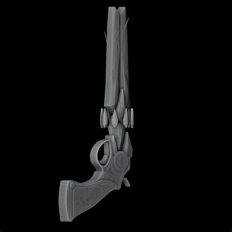 🕺 The Last Dance Carlotta Signature Gun Wuwa Wuthering Waves・ Stl