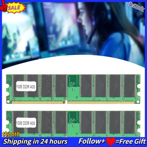 Thooth Pcs GB DDR Laptop Desktop Memory RAM Mhz PC V Pin For Shopee Philippines