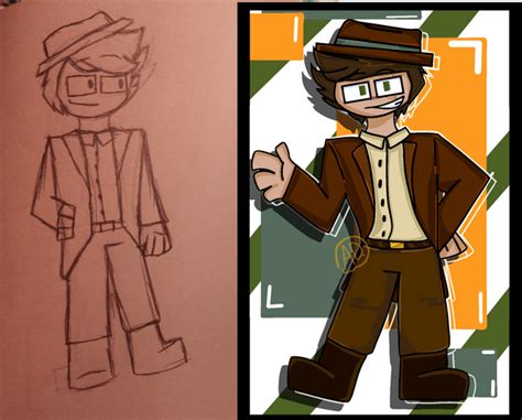 First Drawing Of 2023 And Its A Scar Decided To Make A Reference Sheet For Him Cause Why Not