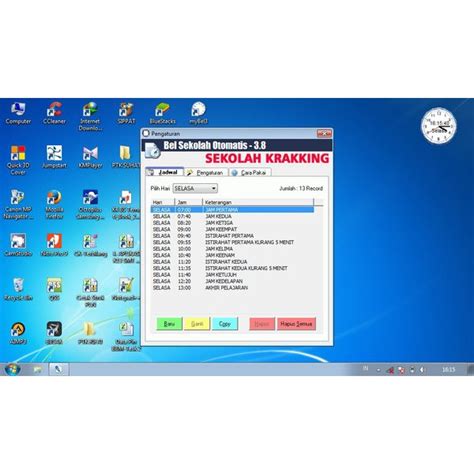 Jual Aplikasi Software Mybell Bel Sekolah Otomatis Shopee Indonesia