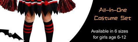 Peninpha Halloween Cheerleader Costume For Girls Zombie