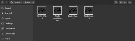 How To Install Fonts On Ubuntu Foss Linux