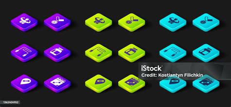 세트 위치 체육관 캘린더 피트니스 점프 로프 스포츠 영양 메달과 보디 빌더 근육 아이콘 벡터 1에 대한 스톡 벡터 아트 및 기타