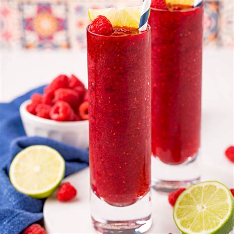 Frozen Raspberry Drinks
