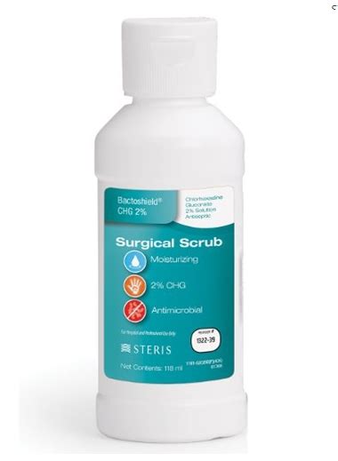 Steris Bactoshield Chg Surgical Scrub 1344 39
