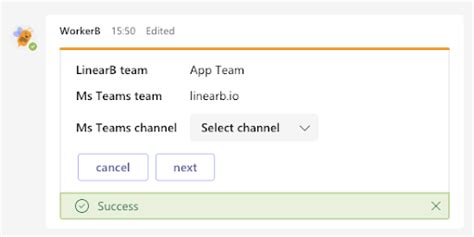 How To Connect Workerb To Microsoft Teams Helpdocs And User Setup Linearb