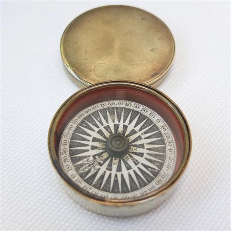 Georgian Pocket Compass C1820 Compass Library