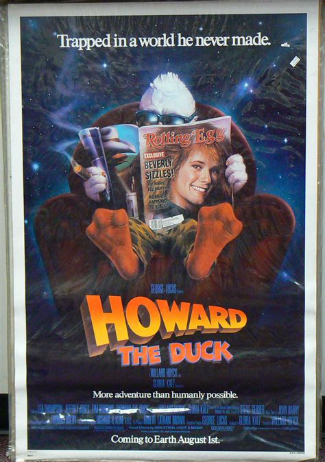 Howard The Duck Movie Poster Howard The Duck Vintage Movies Good